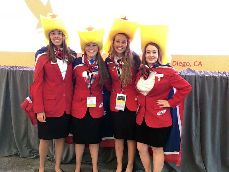 WY FCCLA Officers 2016-2017 – San Diego, CA – WY FCCLA